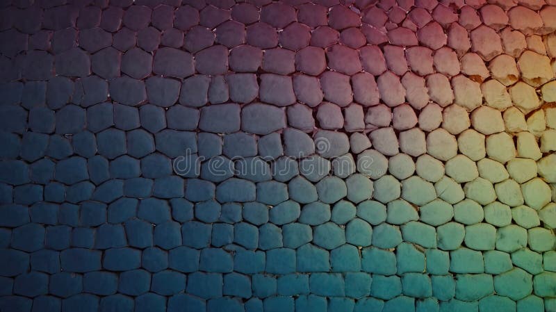 The Surface Has a Repeating, Slightly Irregular, Geometric Pattern that ...