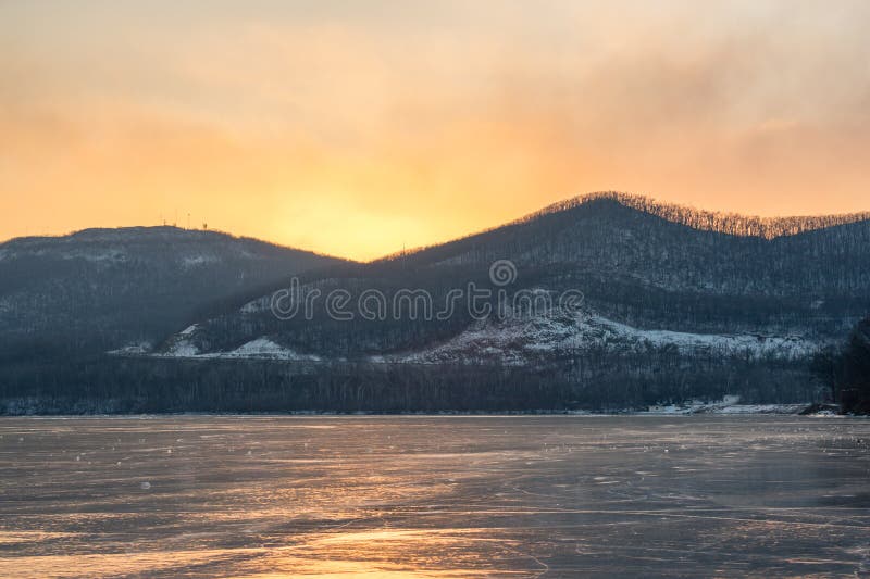 The Surface of the Ice is Bound by Ice, with a Perfectly Smooth, Mirror ...