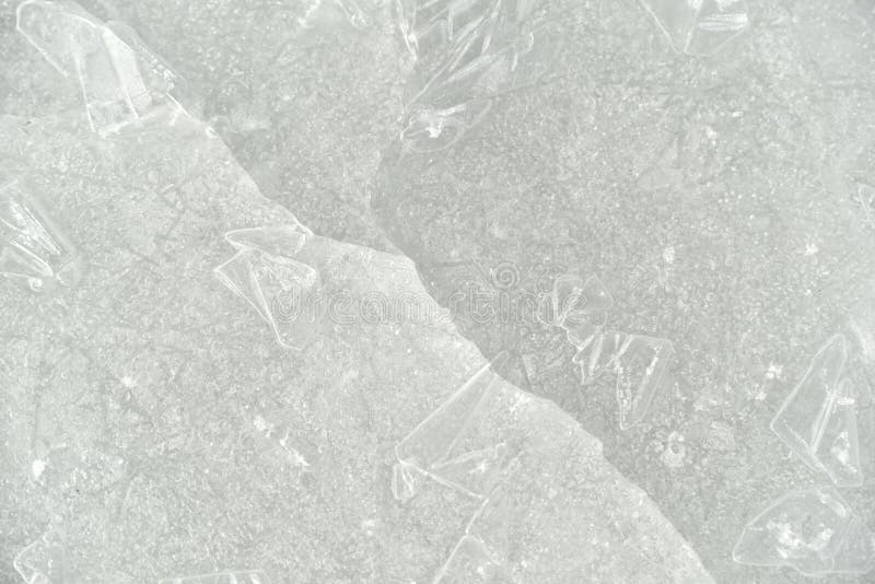 Surface of Ice, Close Up, Macro Stock Photo - Image of crystal, natural ...