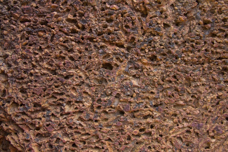The Surface of a Laterite Soil Stock Photo - Image of geologic ...