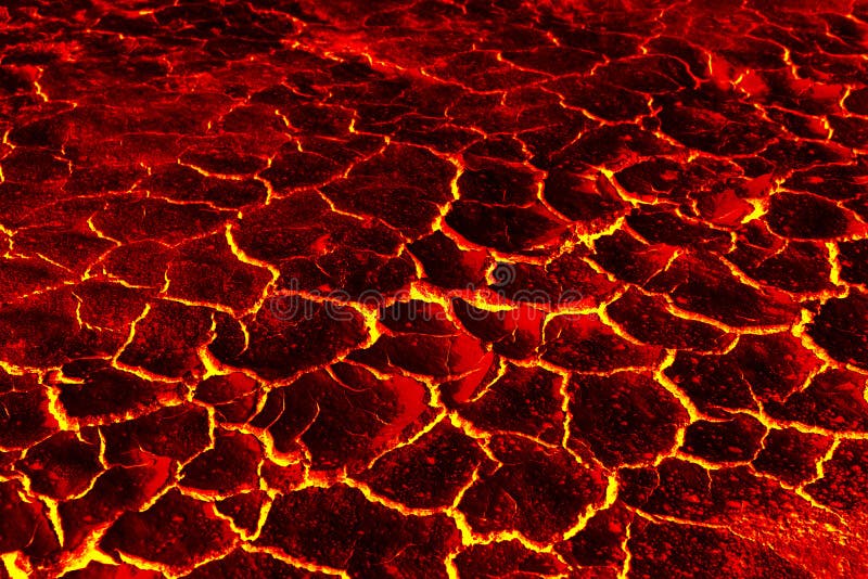 Lava Cracks Wallpaper