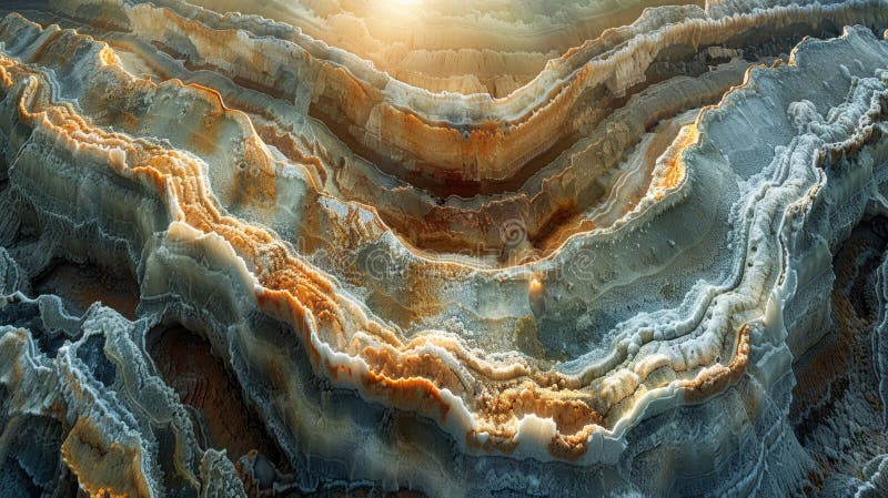 The Surface of Layered Stone. Textures and Patterns of Stone Stock ...