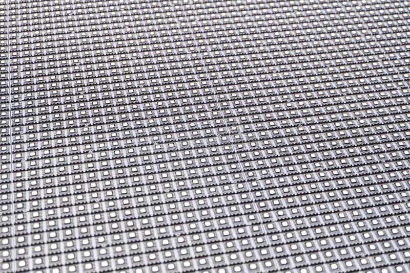 Surface of LED Matrix Outdoor Large Screen Stock Photo - Image of ...