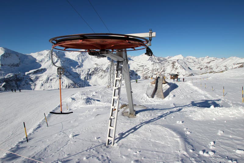 Surface lift stock photo. Image of cold, people, mountain - 63116158