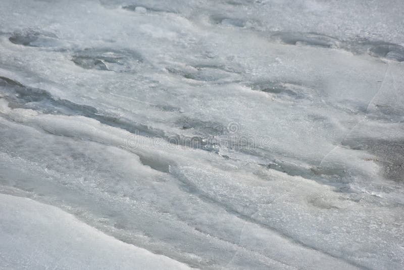 Texture of melted snow stock image. Image of closeup - 17327497