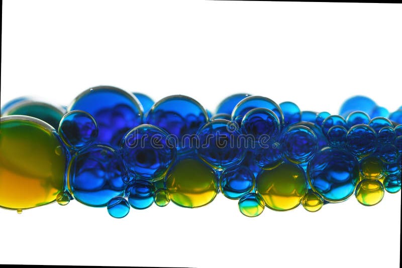 A surface line of bubbles stock image. Image of absorb - 263304093