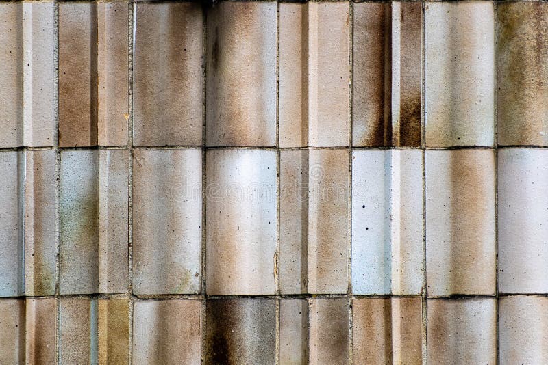 Surface Made of Coarse Ceramic Tiles, Slick Look. Stock Photo - Image ...