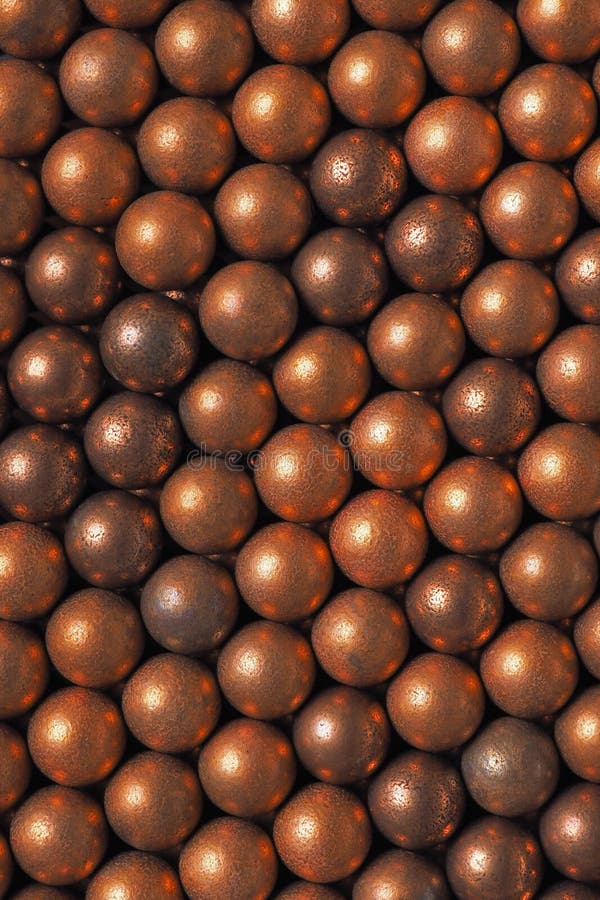 The Surface of the Many Balls for Shooting from an Air Gun. View from ...