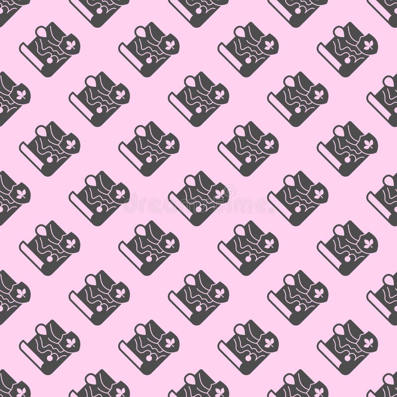 Surface Map with Location Pin, Ecology Emblem Solid Seamless Pattern ...