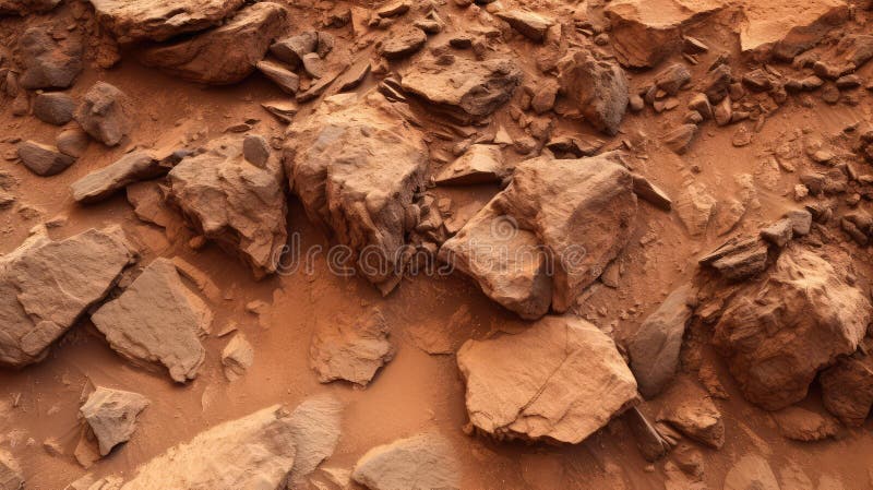 Surface mars texture stock illustration. Illustration of jagged - 361055370