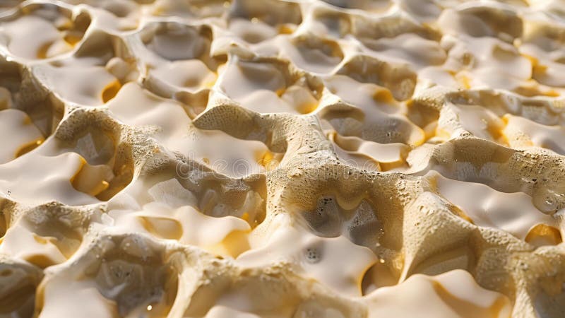 The Surface is a Maze of Raised Bumps and Indented Dips Giving it a ...