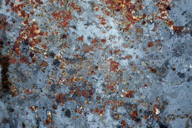 The Surface of Metal Plates with Rust Stains are Used for the ...