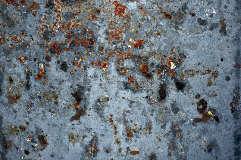 The Surface of Metal Plates with Rust Stains are Used for the ...