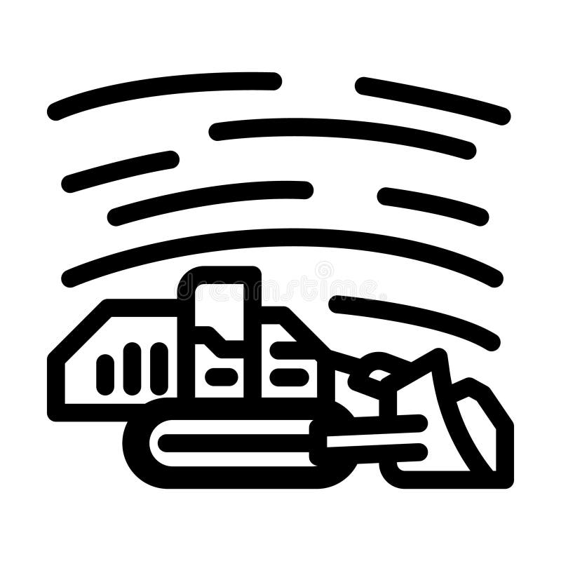 Mining line icons stock vector. Illustration of miner - 62125406