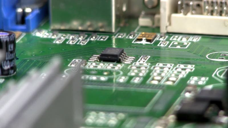Surface Mount Pads & Components; 2 Stock Footage - Video of automation ...