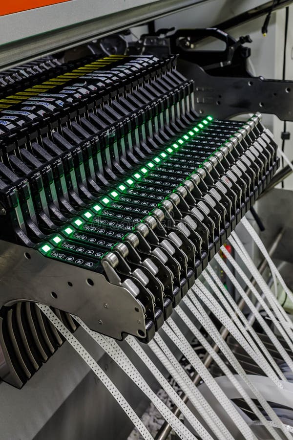 Surface Mount Technology (SMT) Microchip Stock Photo - Image of ...