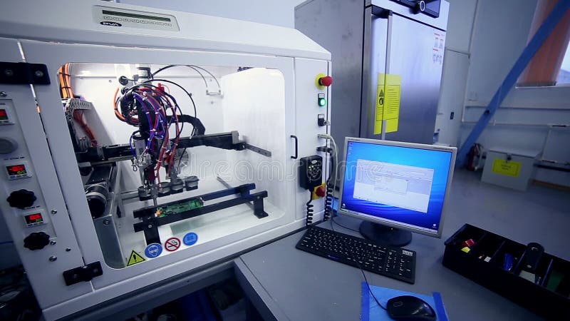 Surface Mount Microcontrollers Stock Video - Video of electrical ...