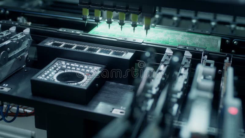 Surface Mount Technology, Smt Stock Footage - Video of fast, computer ...