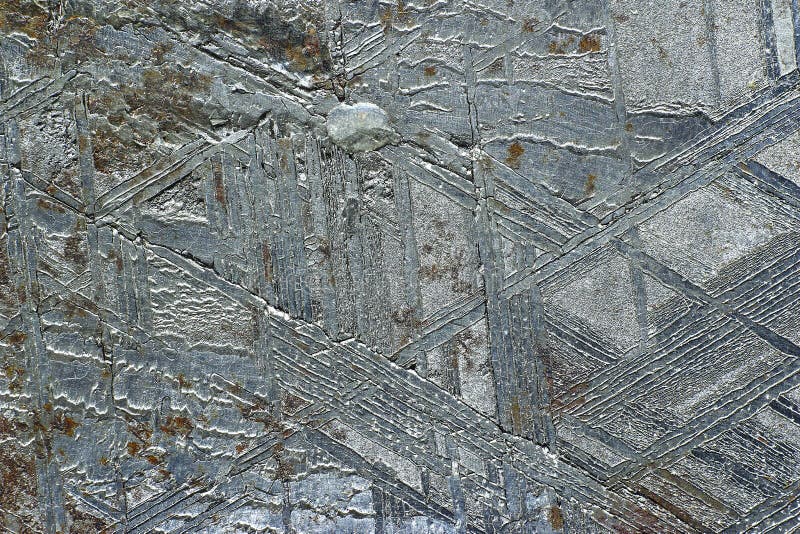 Acid-etched Muonionalusta Meteorite Plate with Widmanstetten Patterns ...