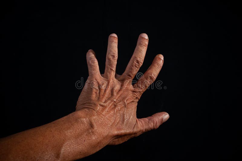 The surface of the hand stock image. Image of person - 251569343