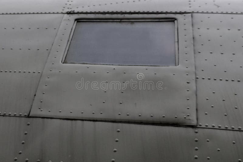The Surface of an Old Airplane Fuselage. Stock Photo - Image of body ...
