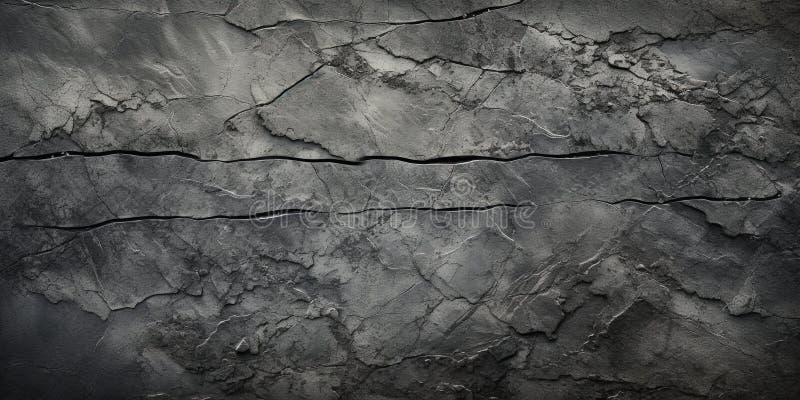Cracked Stone Wall Background Texture Stock Illustration - Illustration ...