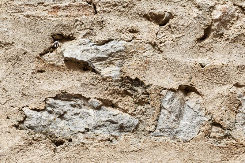 The Surface of an Old Stone Brown Slab. Ancient Architecture ...