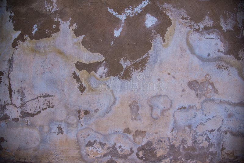 Old cement wall. stock photo. Image of retro, broke - 165354740