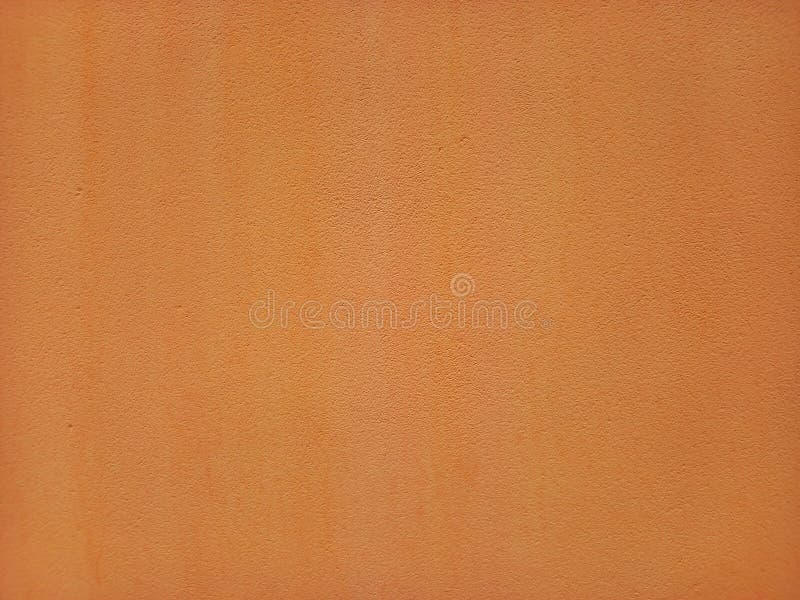 Surface Orange Cement Wall Painted Texture. Abstract Rough Cement Wall ...