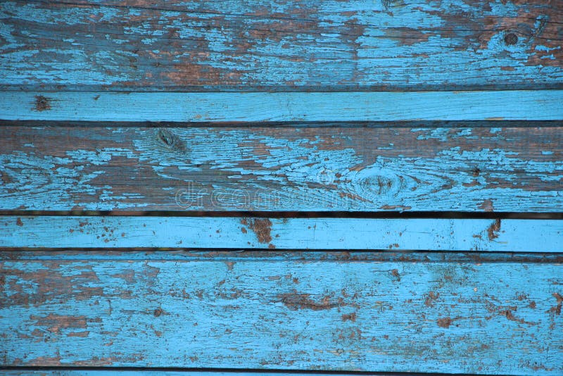Surface of Painted Shabby Grunge Wood into Blue. Weathered Wooden ... Surface of Painted Shabby Grunge Wood into Blue. Weathered Wooden ...