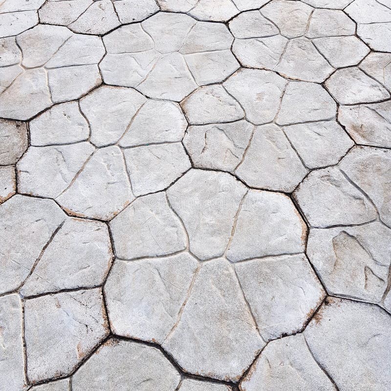 Surface Pattern Design of Footpath Stock Image - Image of footpath ...