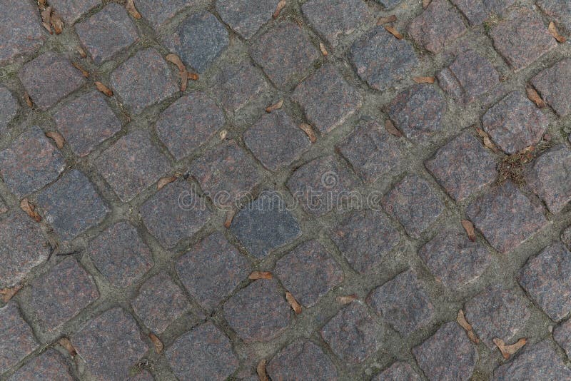 The Surface of the Paving Stone. Top View. Background Stock Photo ...