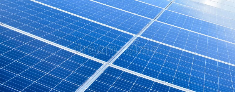 Clean and Clear Photovoltaic Panels Stock Photo - Image of ecology ...