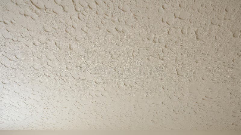 Surface Popcorn Ceiling Texture Stock Photo - Image of generated ...