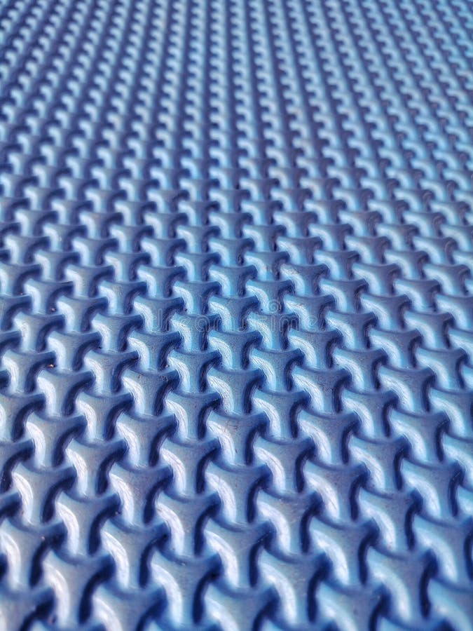 Blue Embossed Surface Sponge Rug Stock Photo - Image of flooring ...