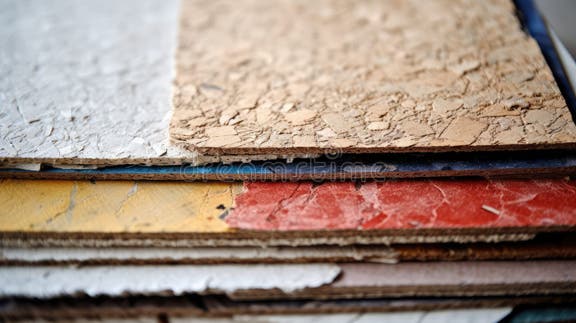 Surface Recycled Paper Textures Stock Illustration - Illustration of ...