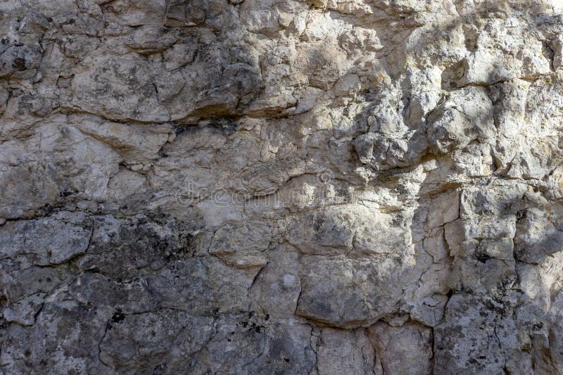 The Surface of a Rock Cut on a Sheer Cliff in the Canyon of Mountains ...
