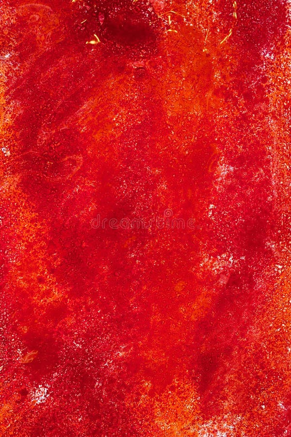 Abstrait Rubis Bulles Rouges Fluffantes Effets Peinture Style Mélange ...