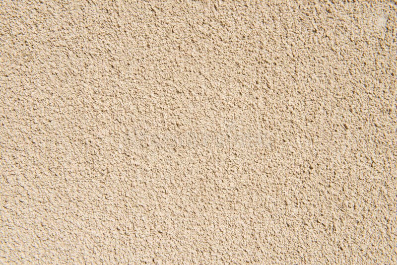 Surface of Rough Decorative Sand-colored Plaster Stock Photo - Image of ...