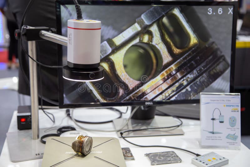 Surface Roughness 3D Optical Microscope Editorial Image - Image of ...