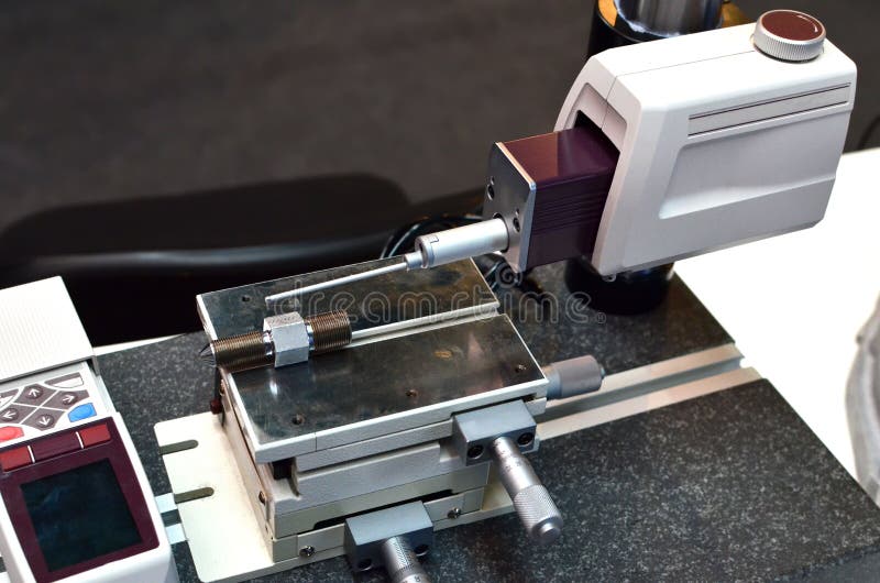 Surface Roughness Tester, Profilometer. Stock Photo - Image of labour ...