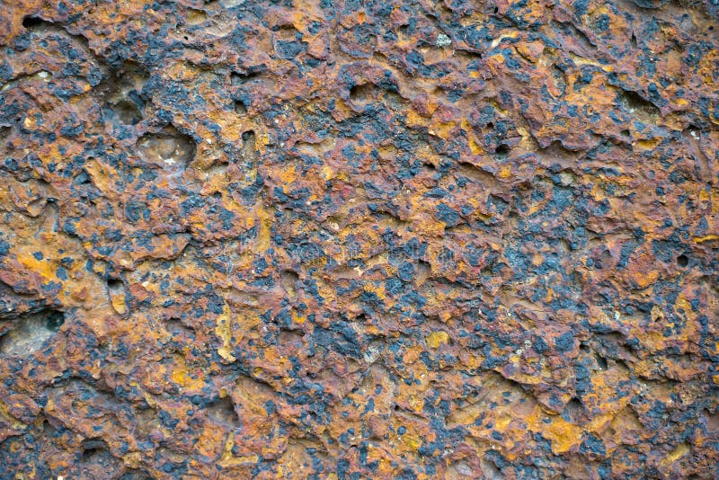 Surface Rust Densely Packed Areas Stock Photo - Image of backdrop, base ...