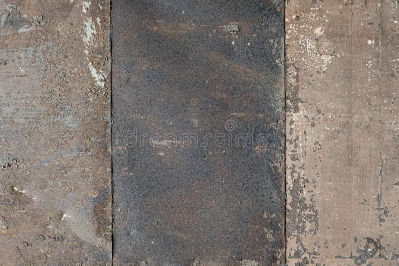 Surface of Rusty Iron Sheet Stock Photo - Image of metallic, aged ...