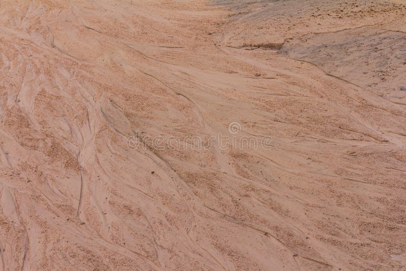 Surface sand with traces stock image. Image of line, flowing - 44259021