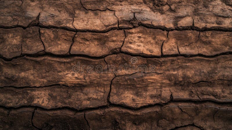 Dry, Cracked Soil Showcases Intricate Patterns and Natural Gradients ...