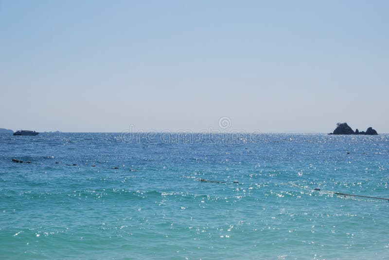 Smooth surface of the sea stock image. Image of color - 140178875