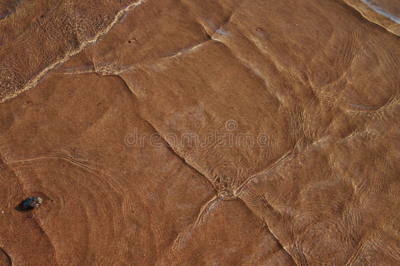 Surface of Shallow Sea Water Stock Photo - Image of shallow, closeup ...