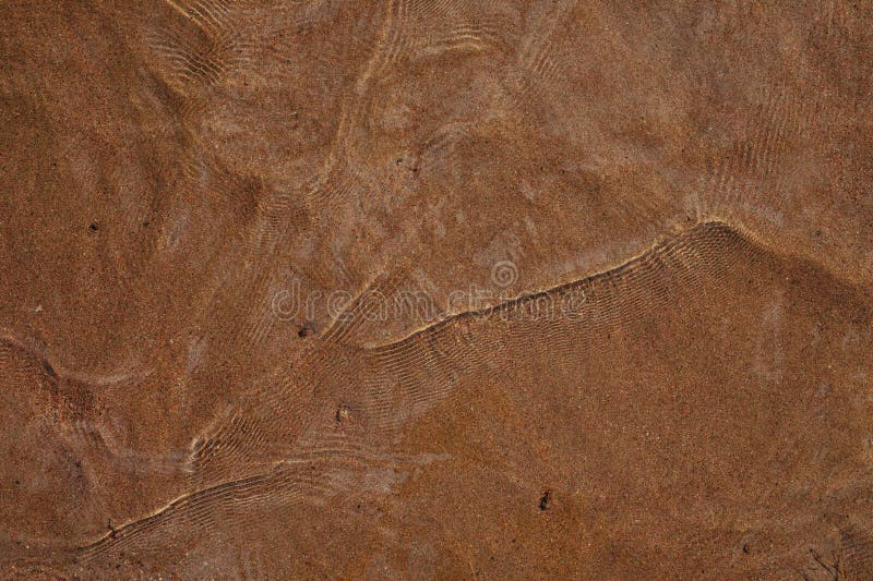 Surface of Shallow Sea Water Stock Image - Image of clear, surface ...