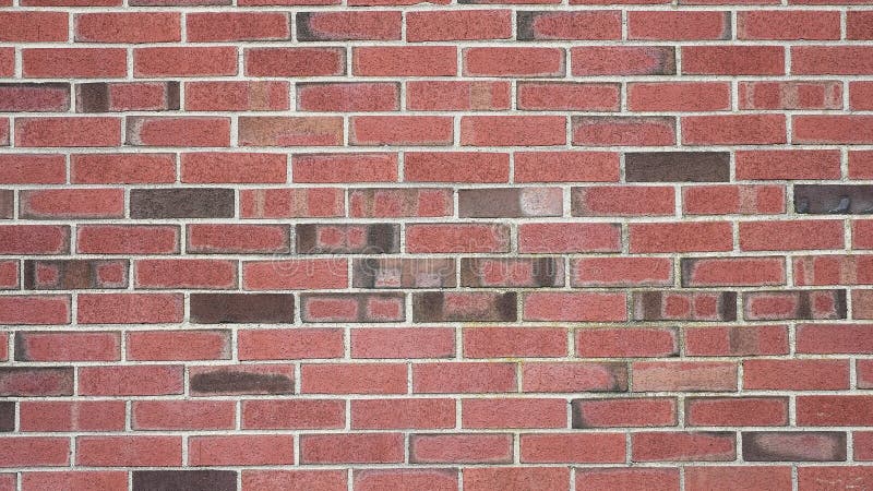 The Surface Showcases an Arrangement of Red Bricks Stock Photo - Image ...