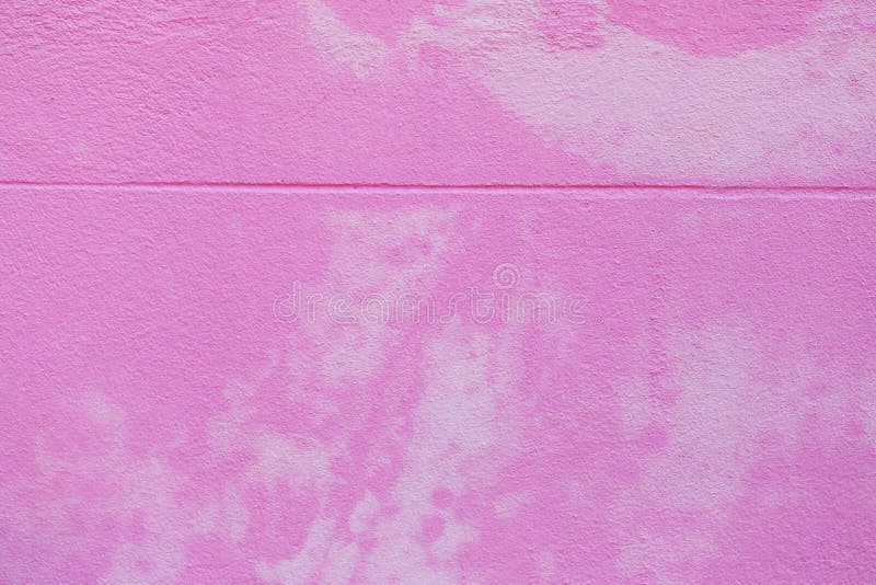 Surface of Smooth Pink Cement Wall Texture Background. Stock Photo ...